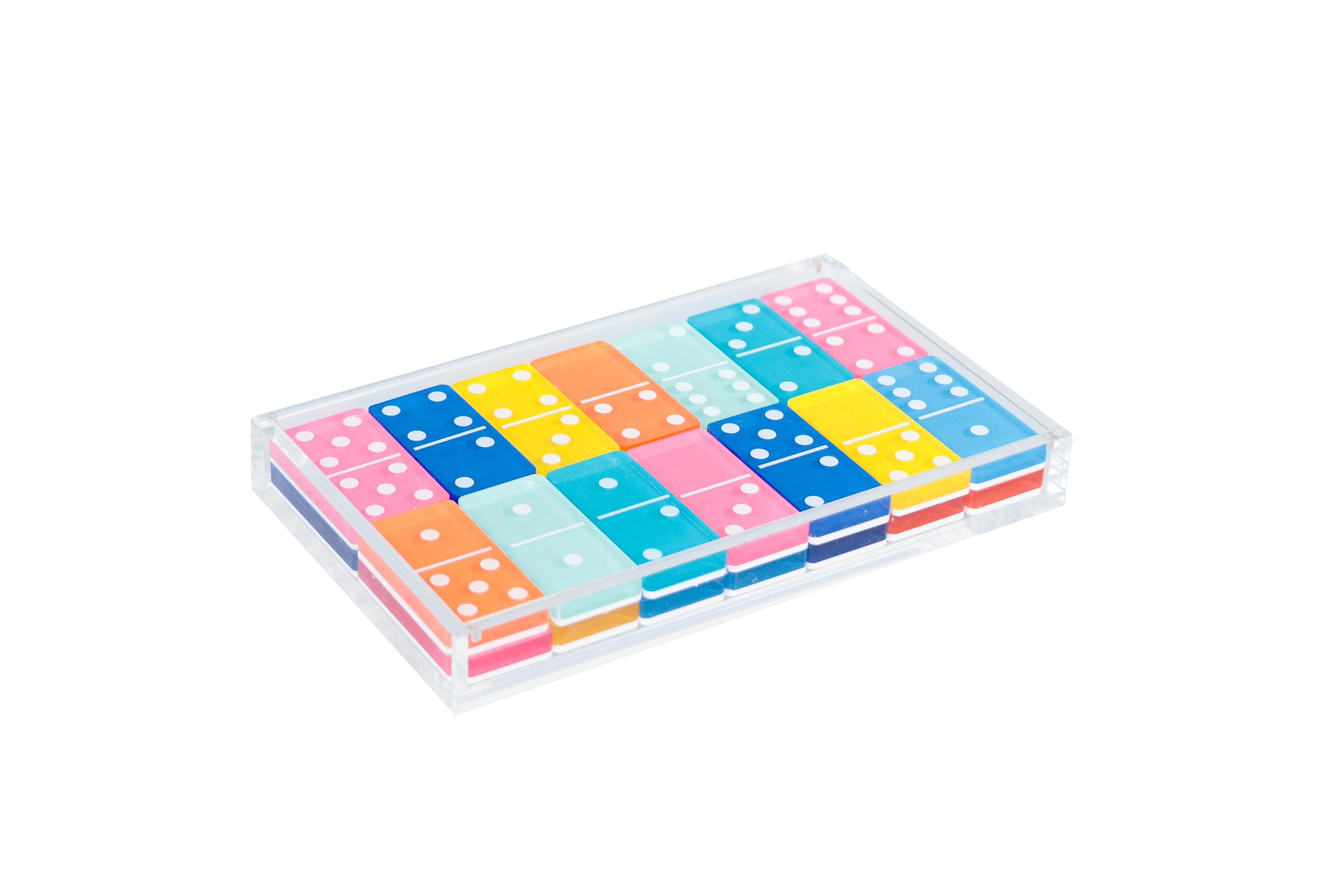 Domino Colors en acrílico · Regalo corporativo | LukiHome